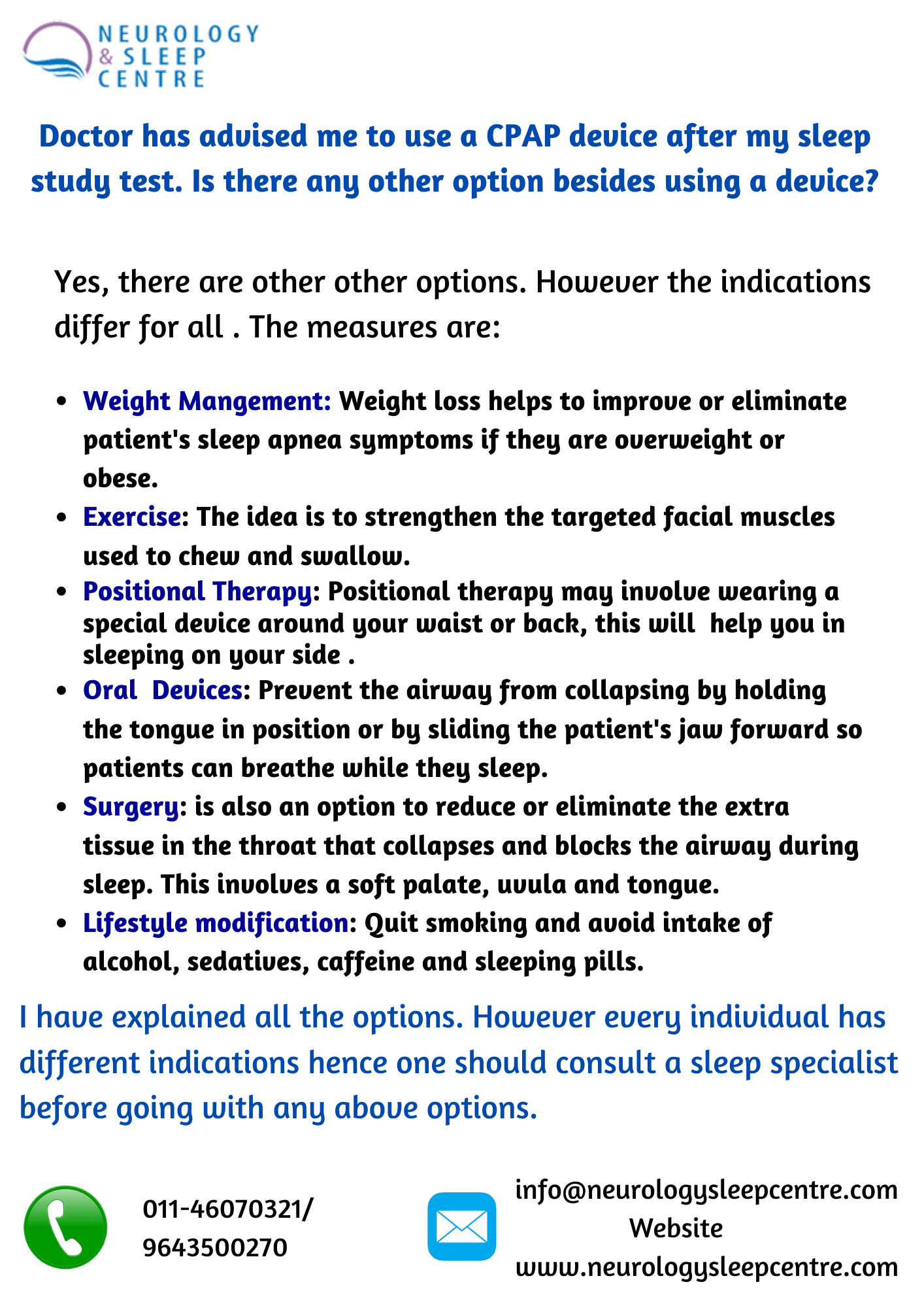 Doctor has advised me to use a CPAP device after my sleep study test ...